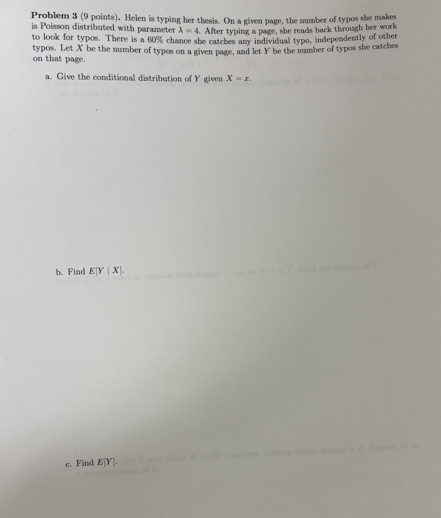 Solved Problem 3 9 points helen Is Typing Her Thesis
