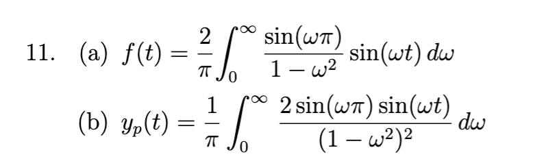 Solved 11. Consider the inhomogeneous differential equation | Chegg.com