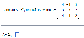 Solved Let A=⎣⎡111145157⎦⎤ and D=⎣⎡600040003⎦⎤. Compute AD | Chegg.com