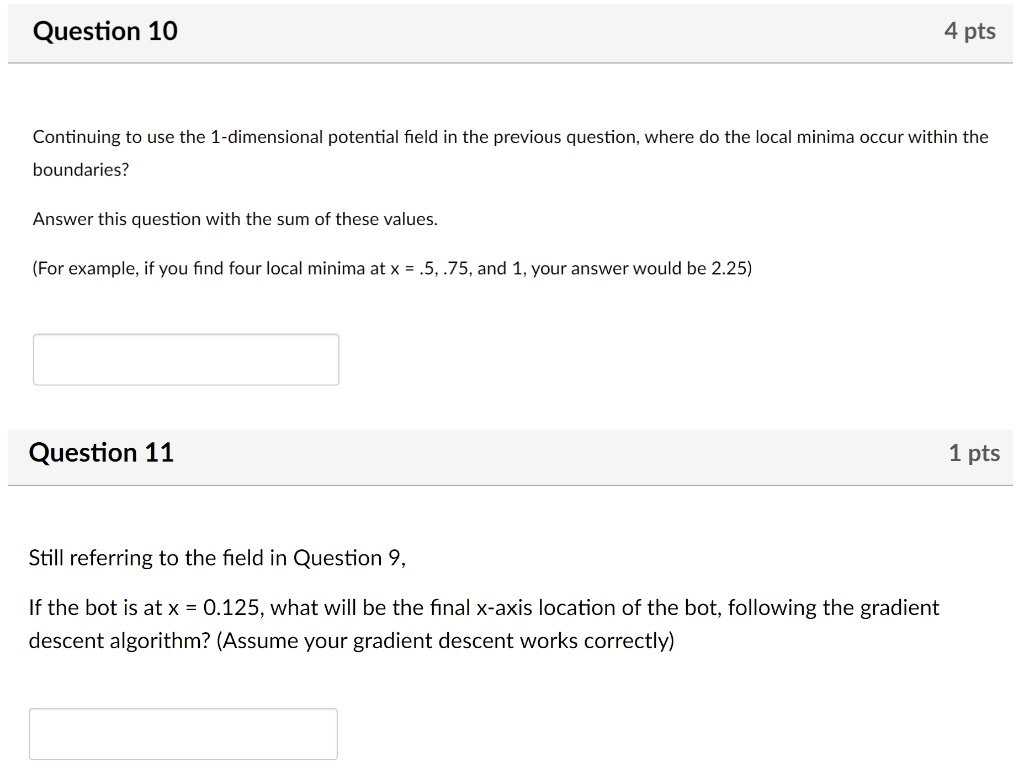 Solved For the next four questions, consider the following | Chegg.com