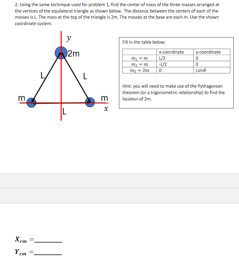 Solved Using the same technique used for problem 1 , ﻿find | Chegg.com
