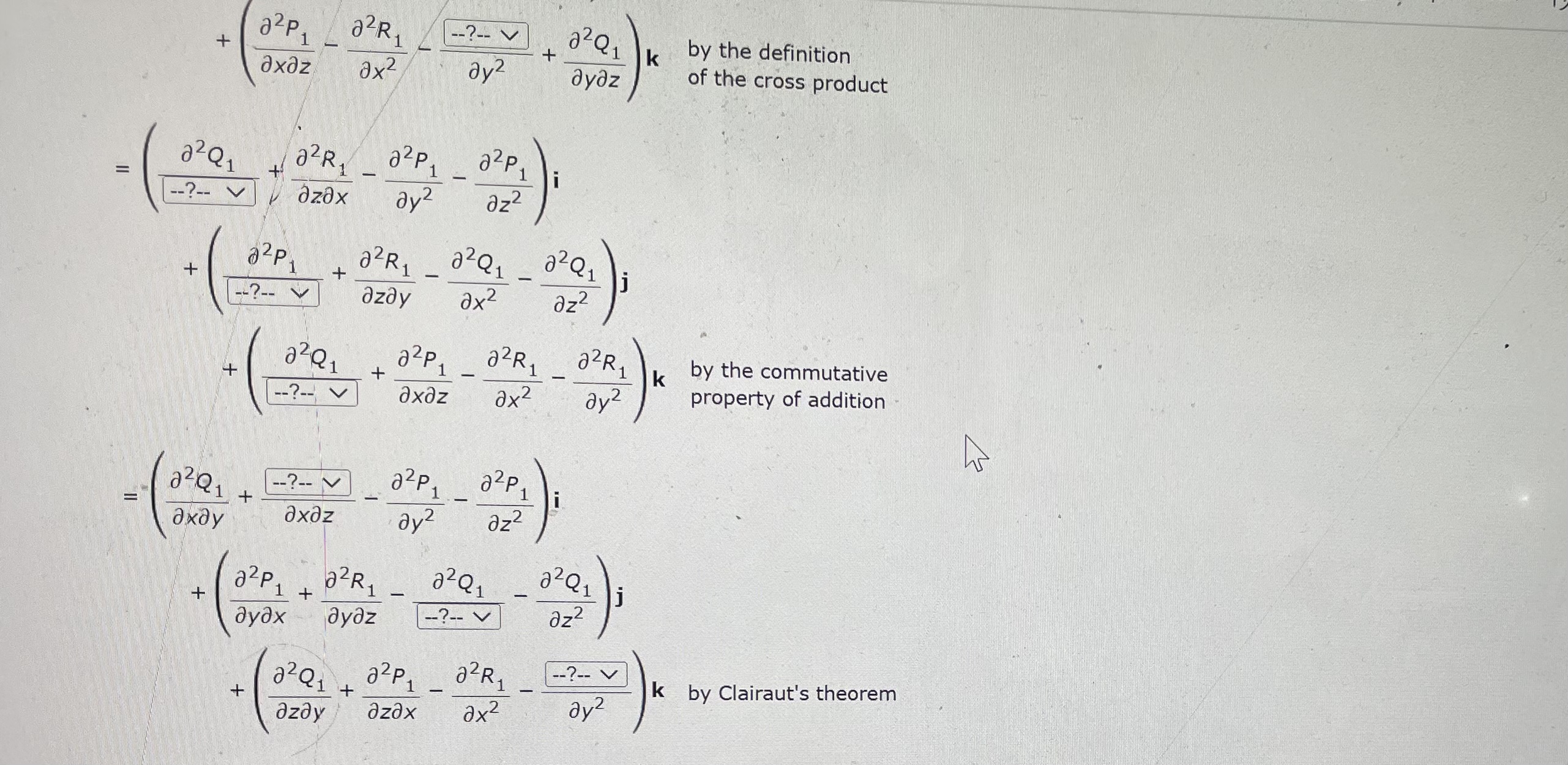 Solved If f is a scalar field and F,G are vector fields, | Chegg.com