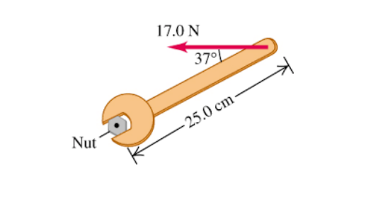 Solved Torque Calculate the torque (magnitude and direction) | Chegg.com