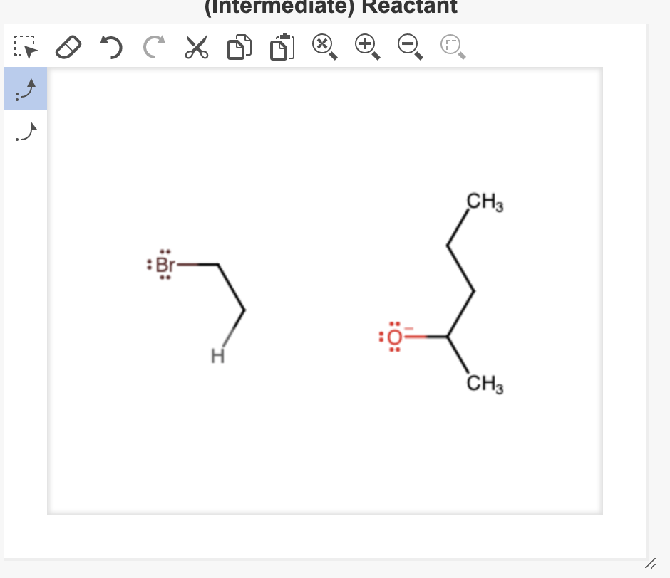 Solved (Intermediate) Reactant go gc y + CH3 :B H CH3 | Chegg.com
