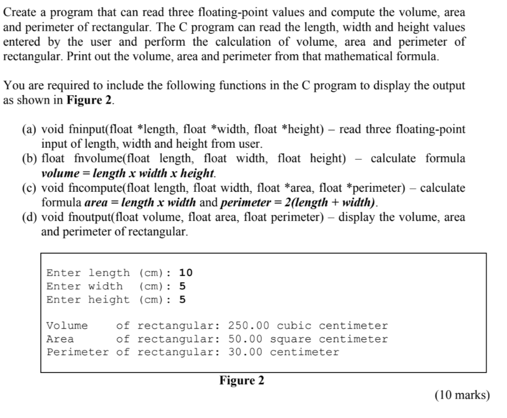 Solved Create a program that can read three floating-point | Chegg.com