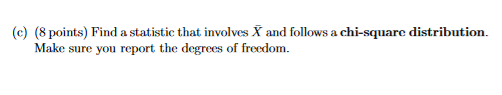 Solved 3. (24 points) Let X1,…,Xn be a random sample from a | Chegg.com