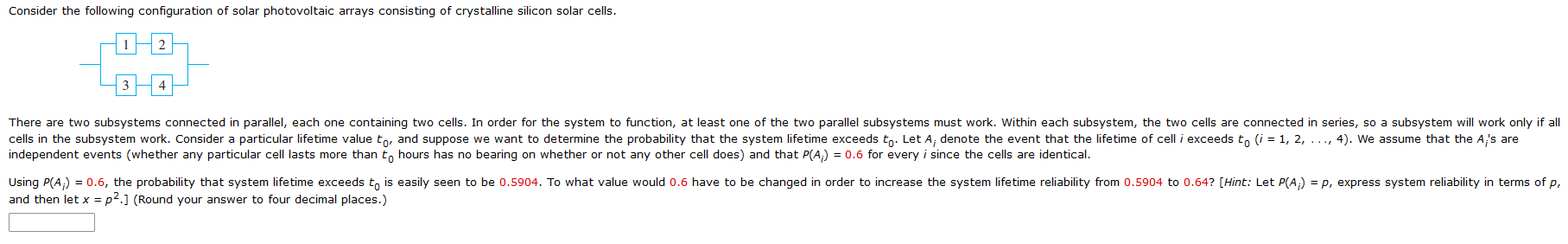 Solved Consider the following configuration of solar | Chegg.com