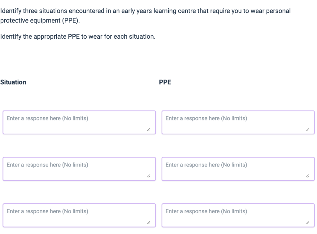 Solved Identify three situations encountered in an early | Chegg.com