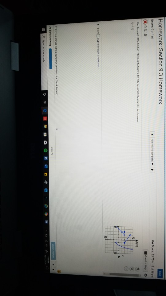 Solved Homework Section 9 3 Homework Save Score 0 Of 1 Pt