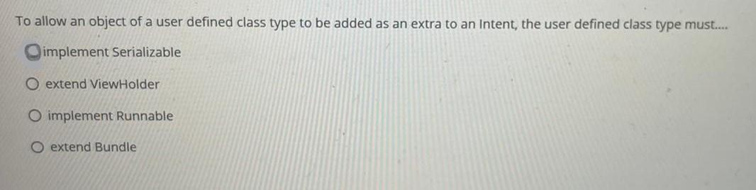Solved To allow an object of a user defined class type to be | Chegg.com