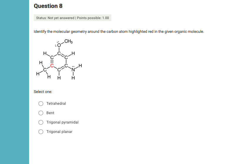 Solved: Question 7 Status: Not Yet Answered | Points Possi... | Chegg.com