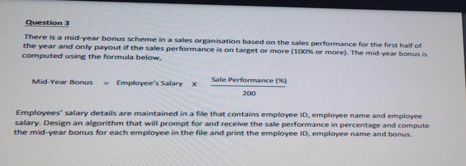 Solved Construct A Solution Algorithm By Containing A Chegg