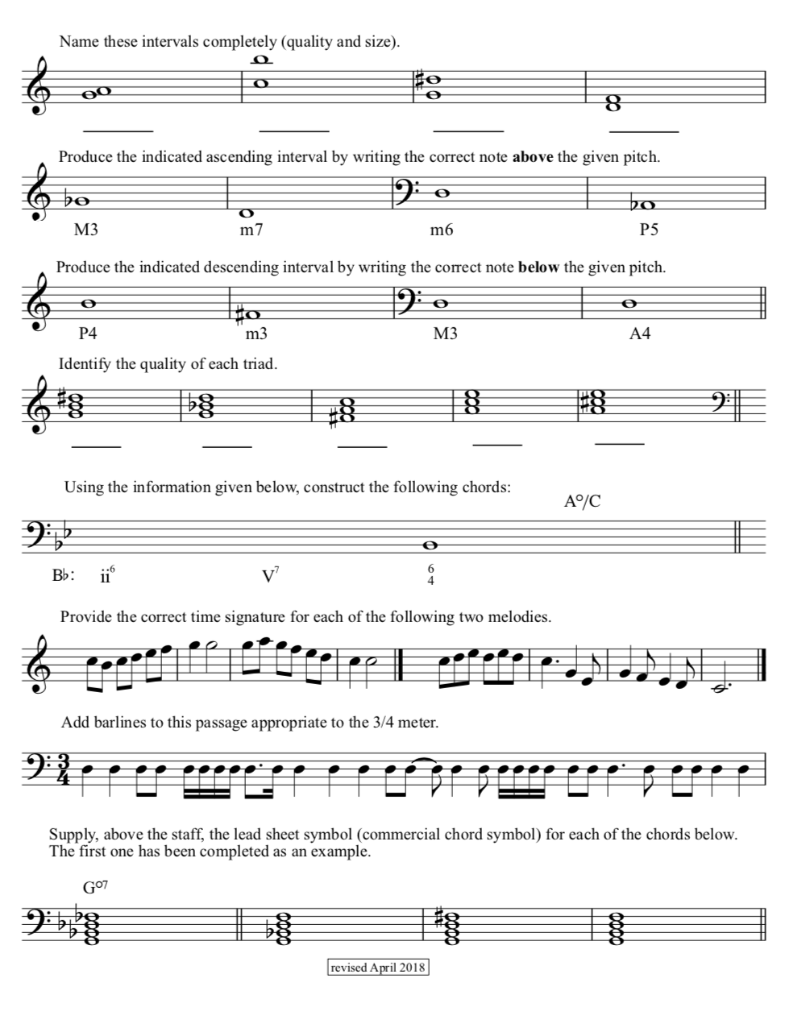 Name these intervals completely (quality and size) | Chegg.com