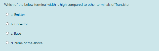 Solved Which one of the below is an example for trivalent | Chegg.com