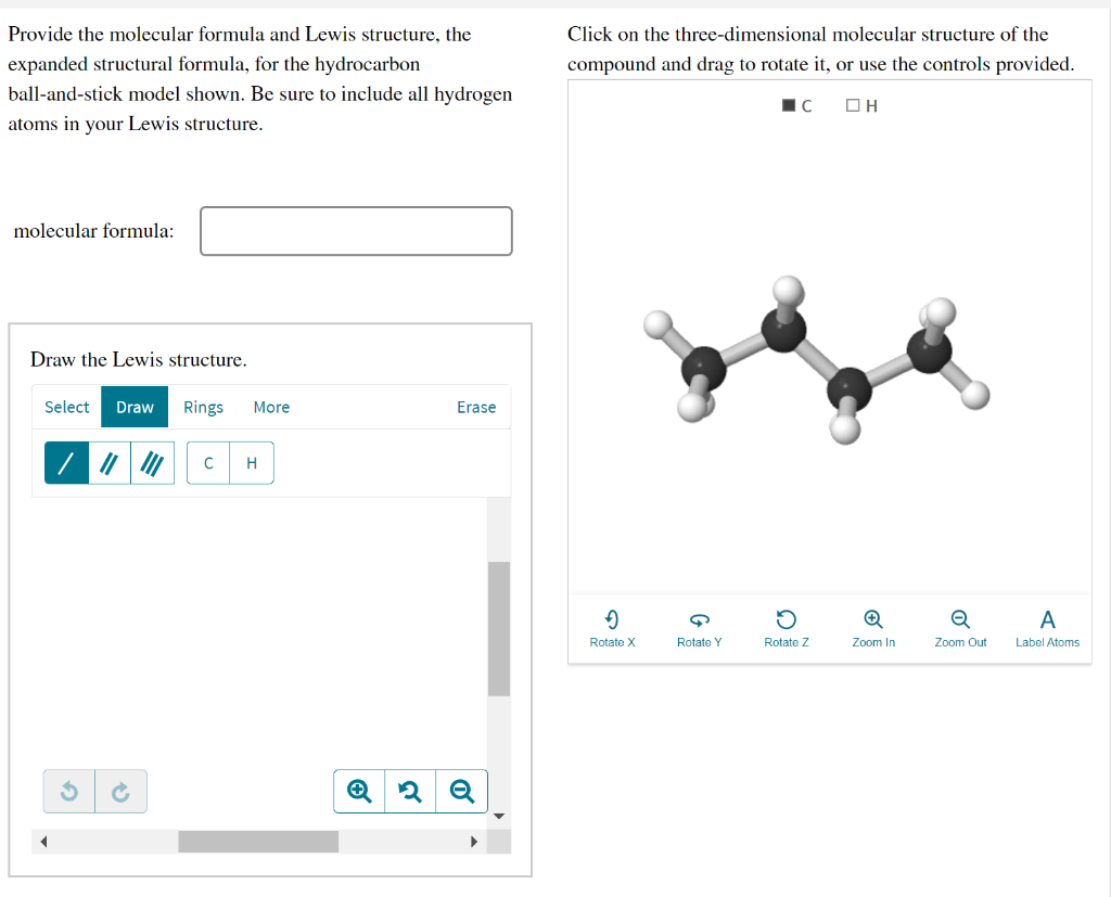 Solved Click on the three-dimensional molecular structure of | Chegg.com