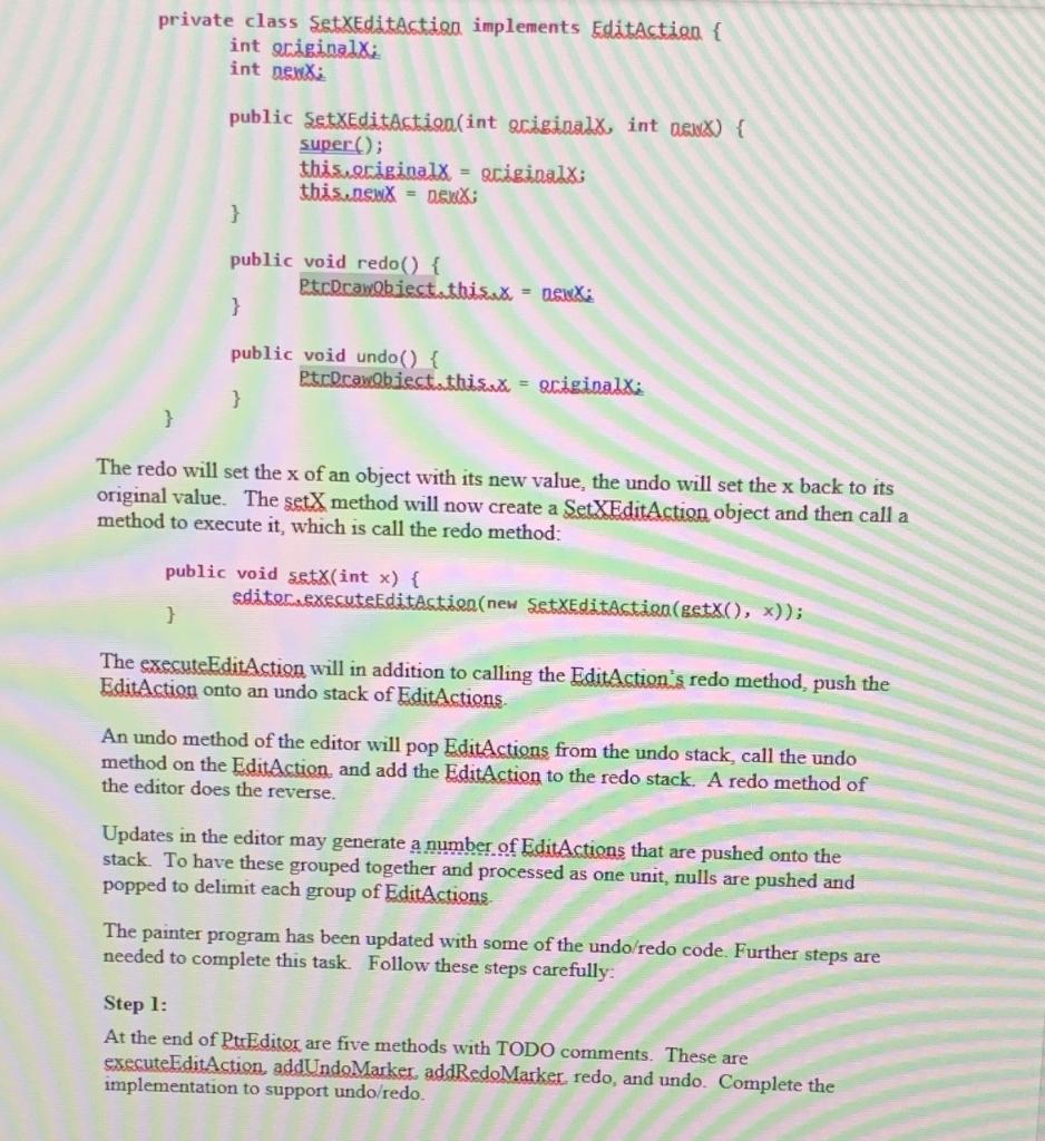 Solved Part I: Create an implementation of a stack for the | Chegg.com