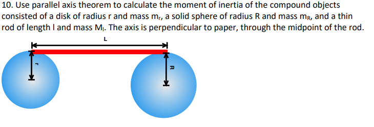 Inertia Parallel Axis Theorem