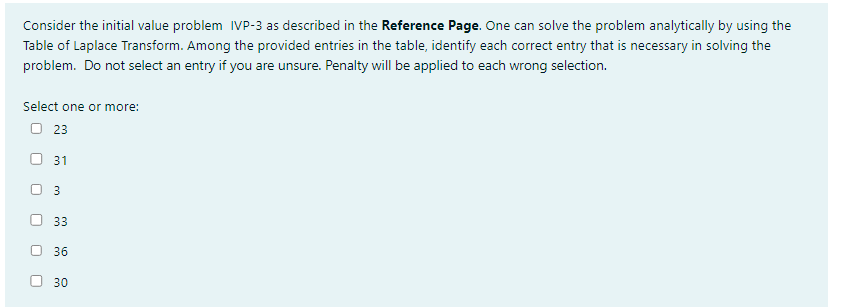 Consider the initial value problem IVP-3 as described | Chegg.com
