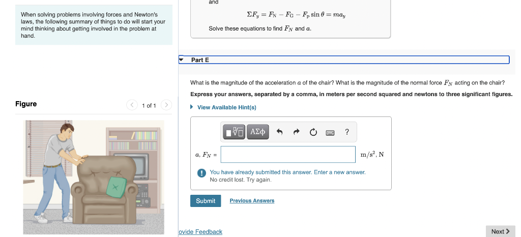 Solved When solving problems involving forces and Newton's | Chegg.com