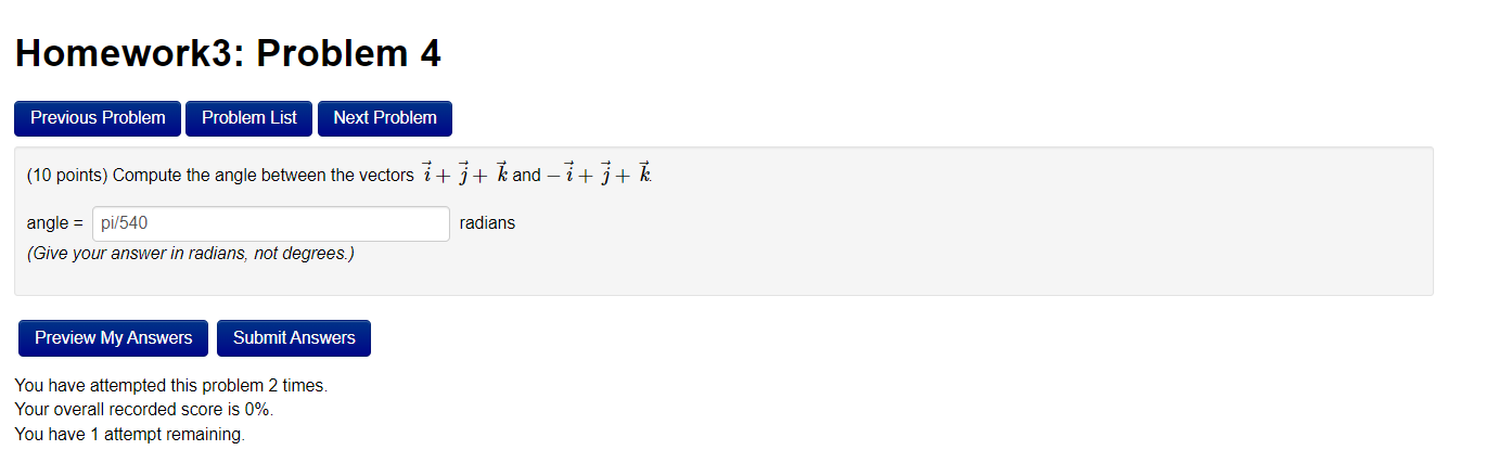 Solved Homework3: Problem 4 Previous Problem Problem List | Chegg.com