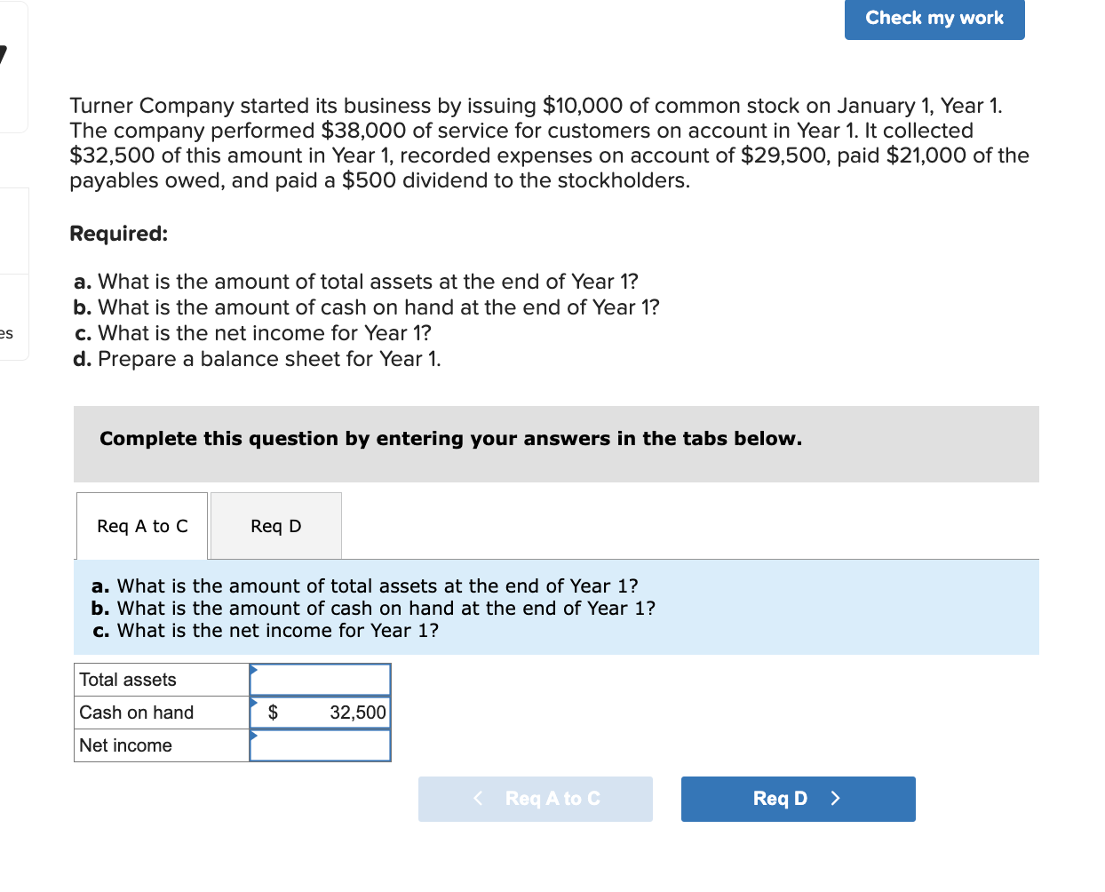 Solved Turner Company started its business by issuing | Chegg.com