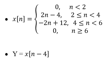 Solved 0, x[n] = n