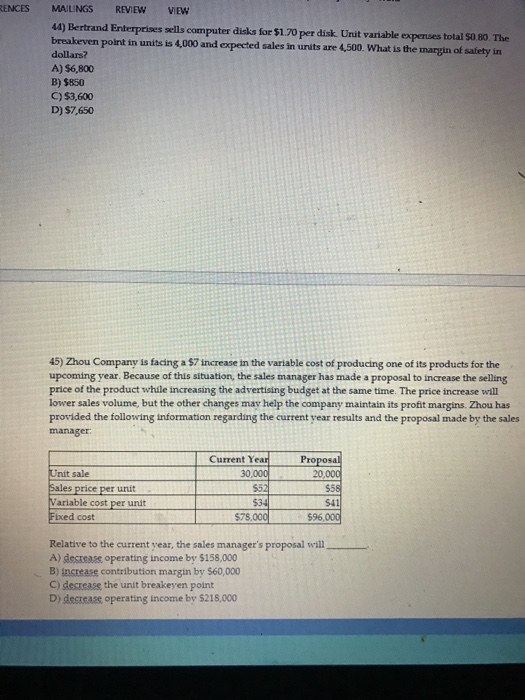 Solved Bertrand Enterprises sells computer disks for | Chegg.com