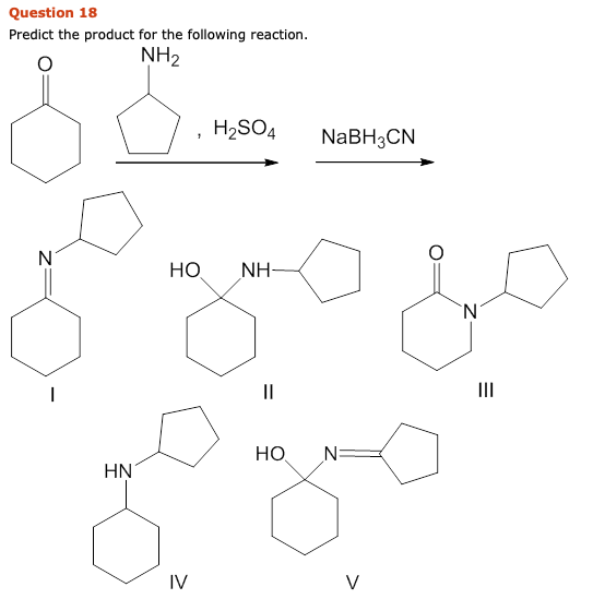 Solved Ta Question 18 Predict the product for the following | Chegg.com