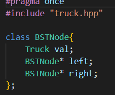 Solved The language is c++ you will be implementing a binary | Chegg.com
