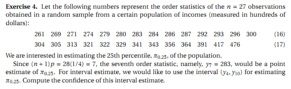 Solved Exercise 4. Let the following numbers represent the | Chegg.com