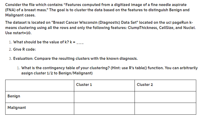 Solved Consider the file which contains "Features computed | Chegg.com