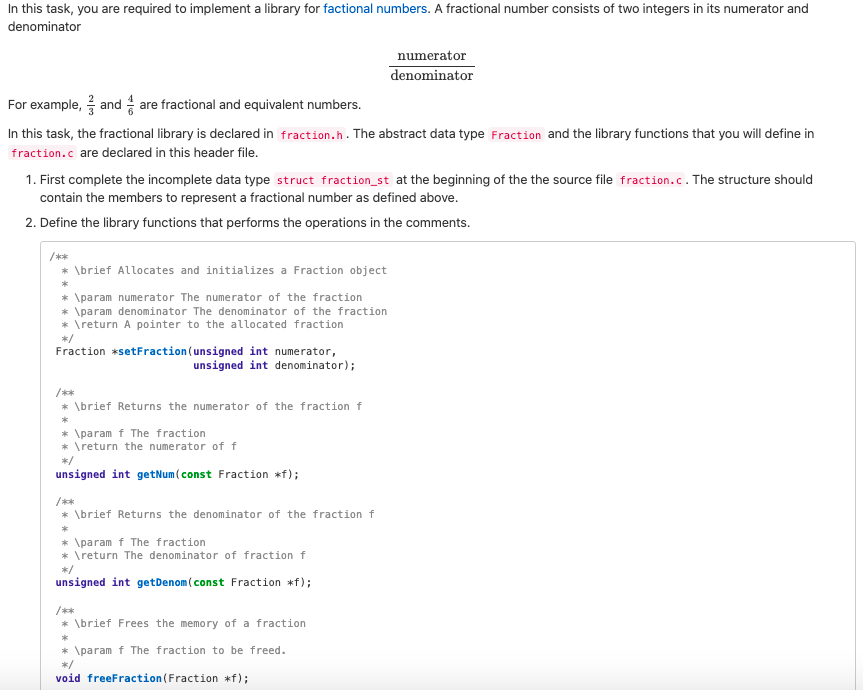 Solved In this task, you are required to implement a library | Chegg.com