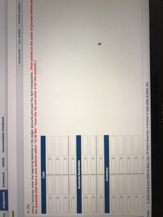 Solved Problem 5-3A (Part Level Submission) transactions | Chegg.com