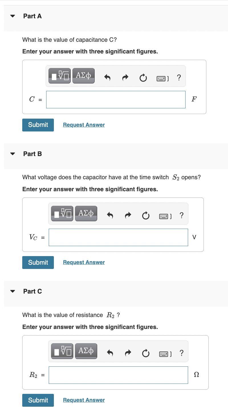 Solved = The diagram below shows a simple camera flash | Chegg.com