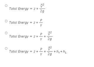 Solved 1. Consider the Energy Equation as shown below. | Chegg.com