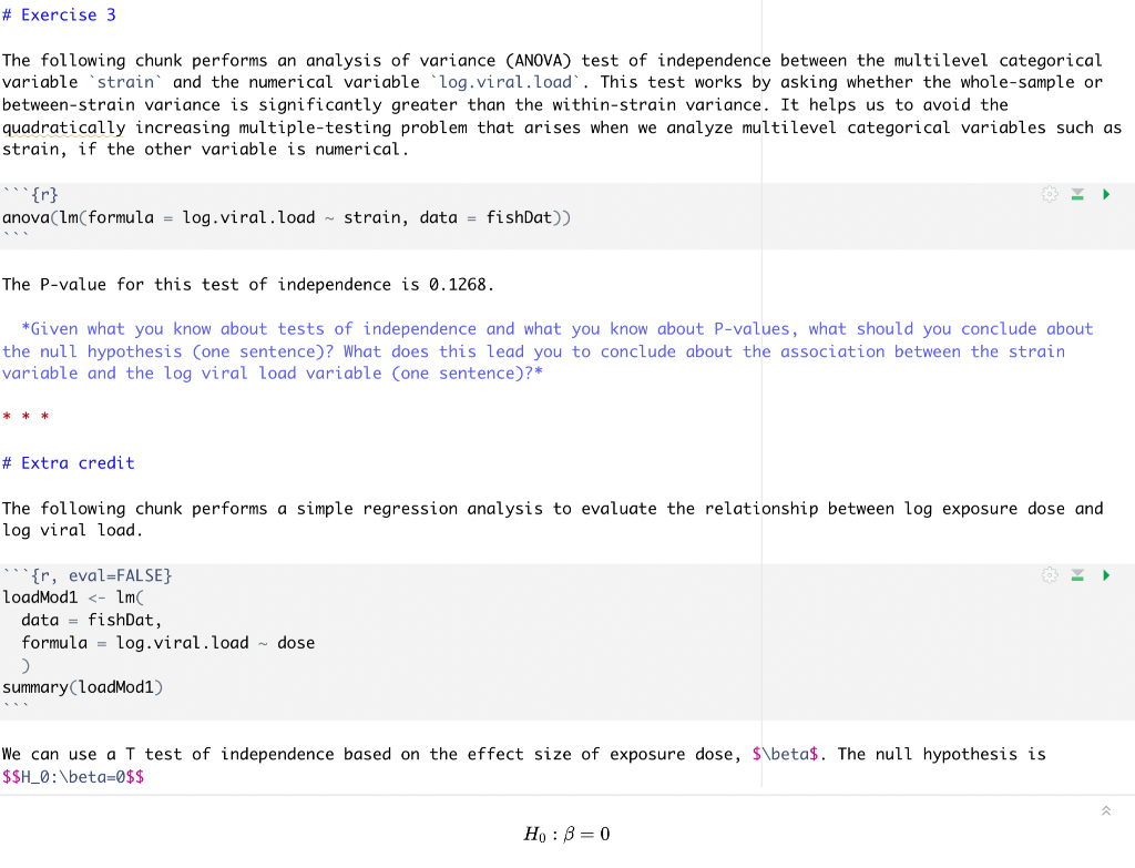 Solved # Excercise 1 The following code creates a new | Chegg.com