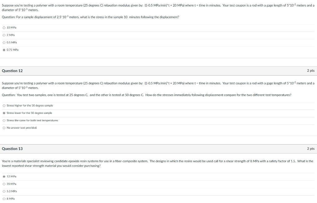 Solved diameter of 5′10−3 meters. Question: For a sample | Chegg.com