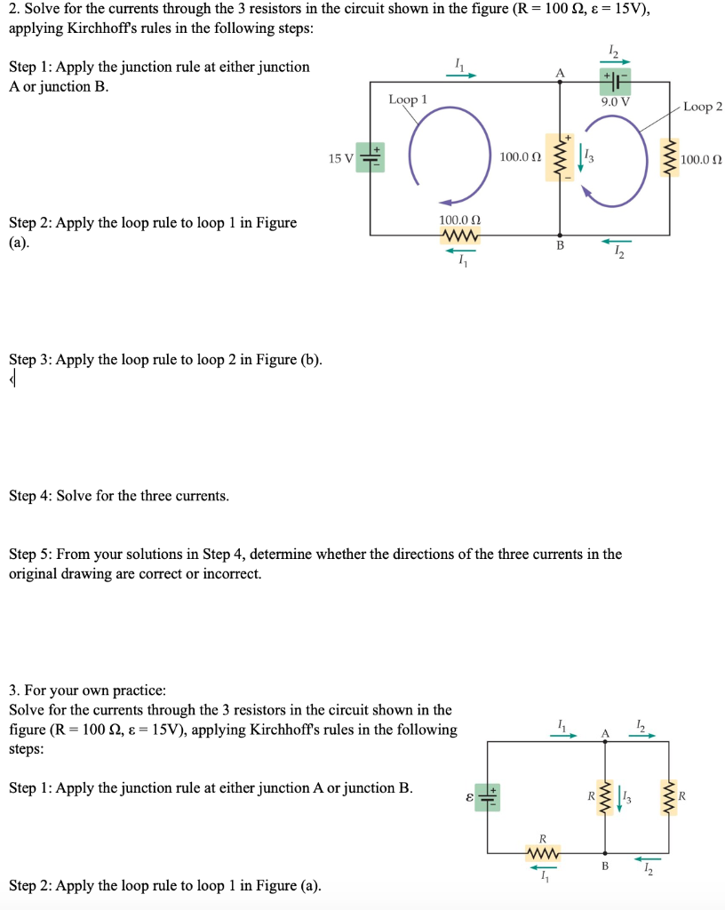 Solved PHY1220 Practice 03A - Mixed Resistors Circuit, | Chegg.com
