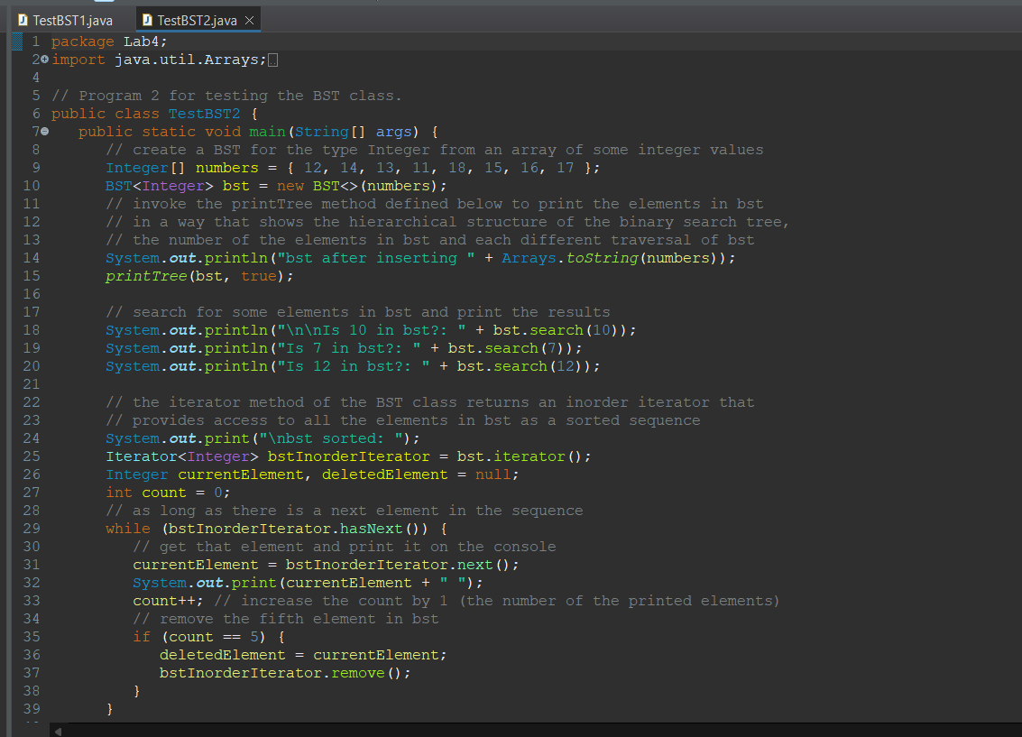 Solved D DefaultComparator.java × package Lab4; import | Chegg.com
