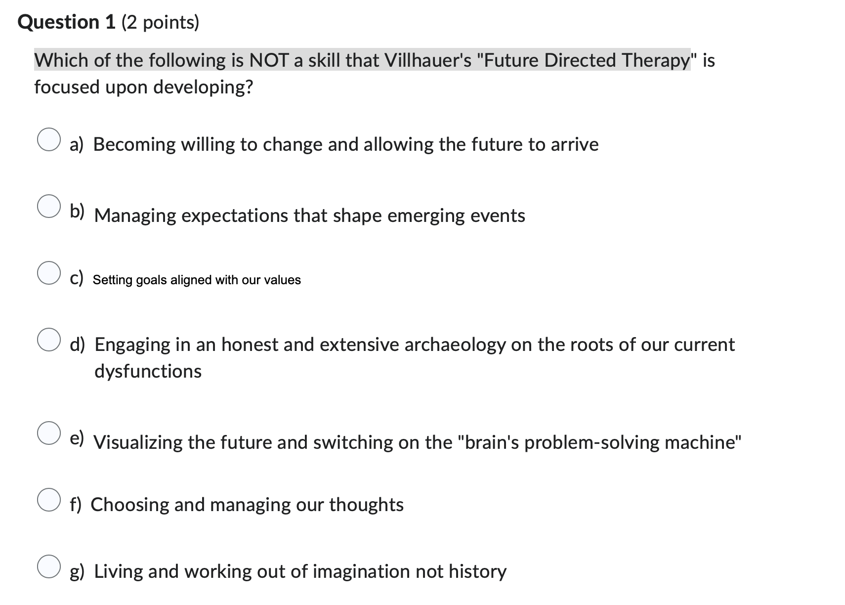 Solved Question 1 (2 ﻿points)Which of the following is NOT a | Chegg.com