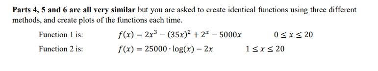 Solved Parts 4,5 and 6 are all very similar but you are | Chegg.com