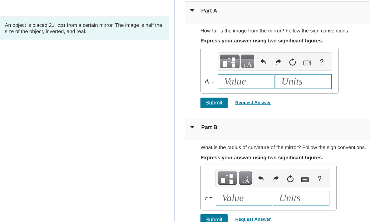 Solved Some rearview mirrors produce images of cars to your | Chegg.com