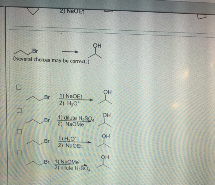 Solved ment OH OH (Several choices may be correct.) dilute | Chegg.com Solved ment OH OH (Several choices may be correct.) dilute | Chegg.com
