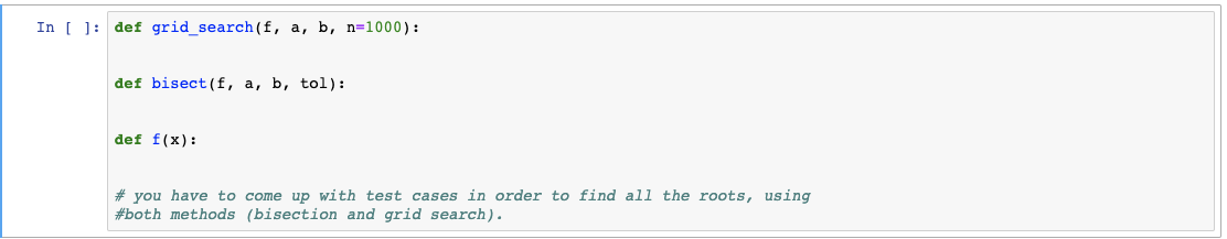 Solved Use the bisection method and the grid search method | Chegg.com