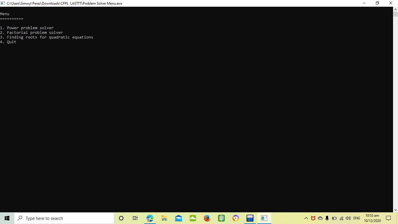Solved Using Dev C Program Create A C Program That 9544