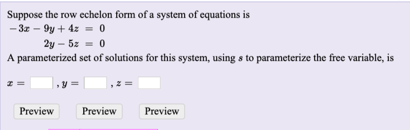 Solved LINEAR ALGEBRA REPARAMETERIZATION Hi! I have been | Chegg.com
