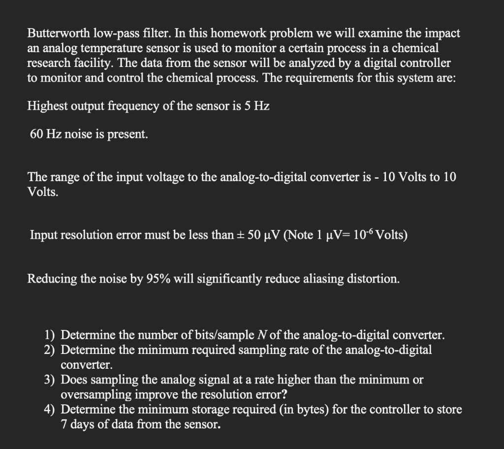 solved-butterworth-low-pass-filter-in-this-homework-problem-chegg