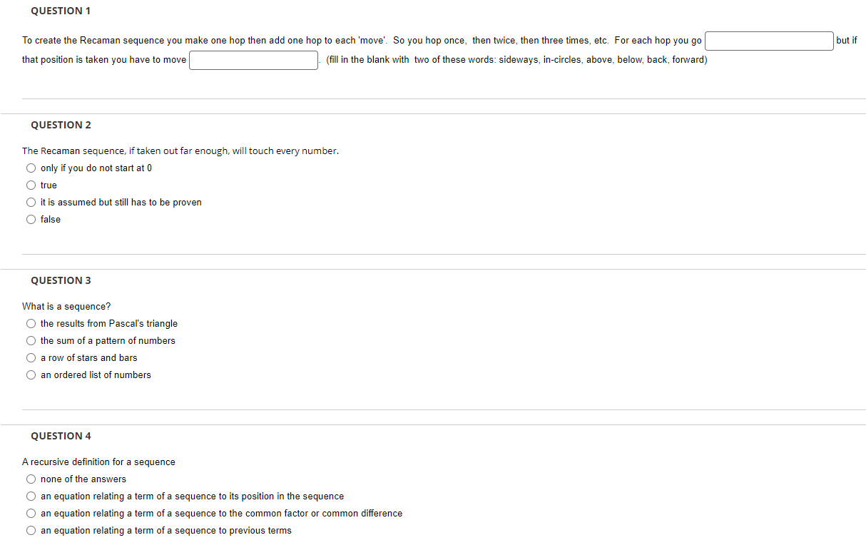 Solved CORRECT & ALL 10 ANSWERS ONLY!RECAMAN VIDEO ON YT: | Chegg.com