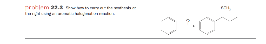 Solved SCH3 problem 22.3 show how to carry out the synthesis | Chegg.com
