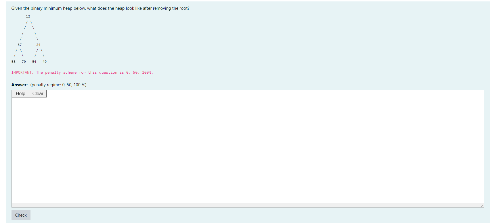 Solved Given the binary minimum heap below, what does the | Chegg.com